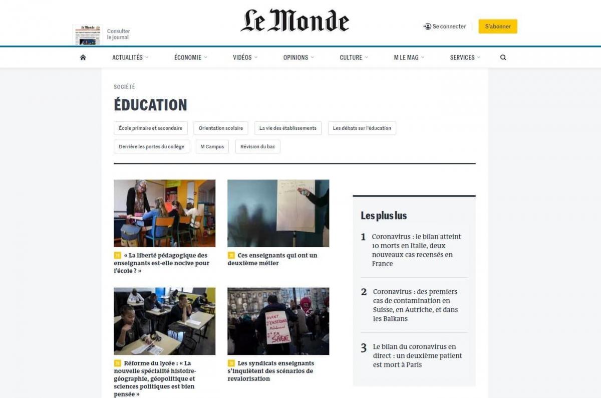 Les Meilleurs Blogs sur la Thématique de l'Education