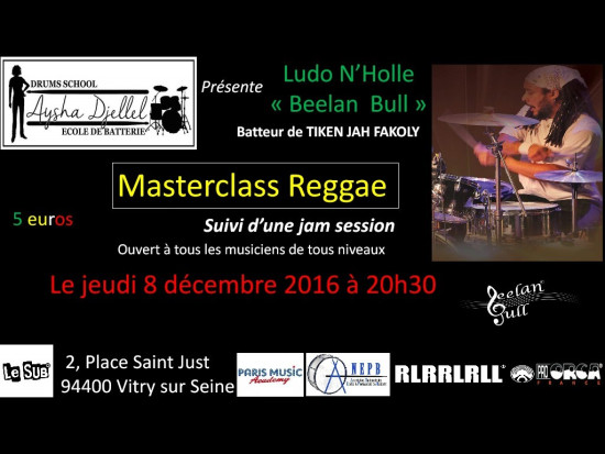 LUDO - Saint-Pierre-du-Perray,Essonne : Masterclass Afro-Reggae avec ...