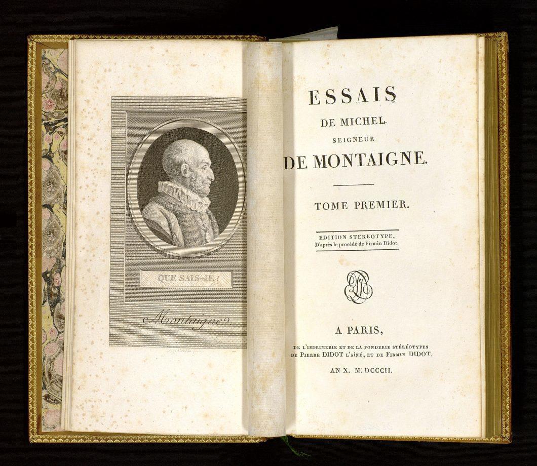 Essais de Montaigne, les enjeux d'une oeuvre majeure