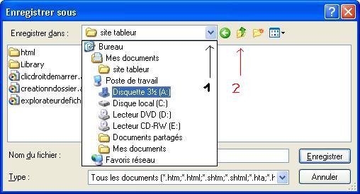 Windows / Linux / Mac - Enregistrer / Enregistrer sous